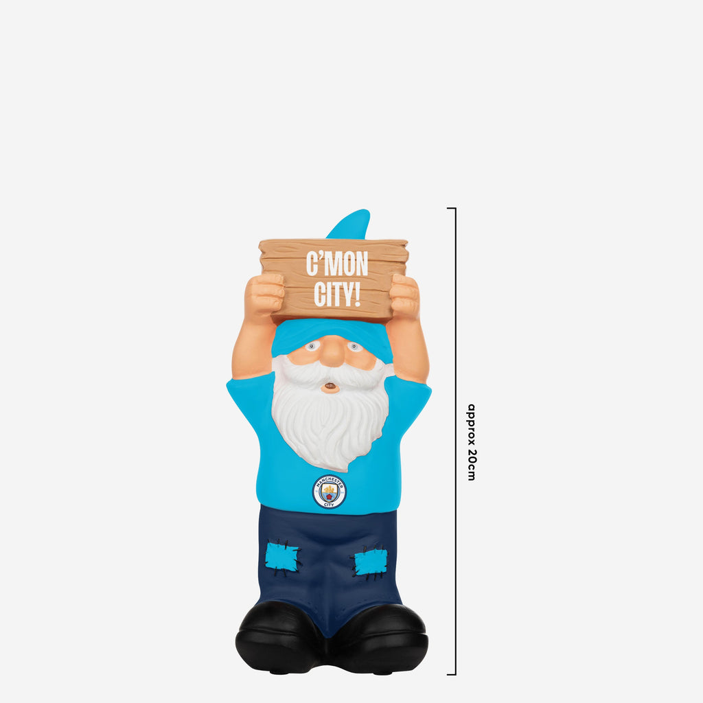 Manchester City FC Slogan Sign Gnome FOCO | UK