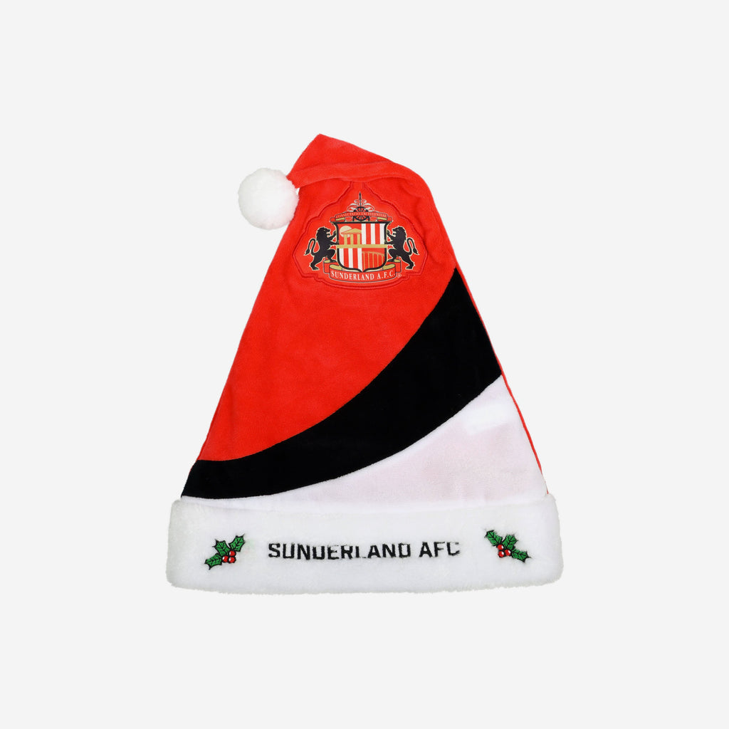 Sunderland AFC Colourblock Santa Hat FOCO | UK