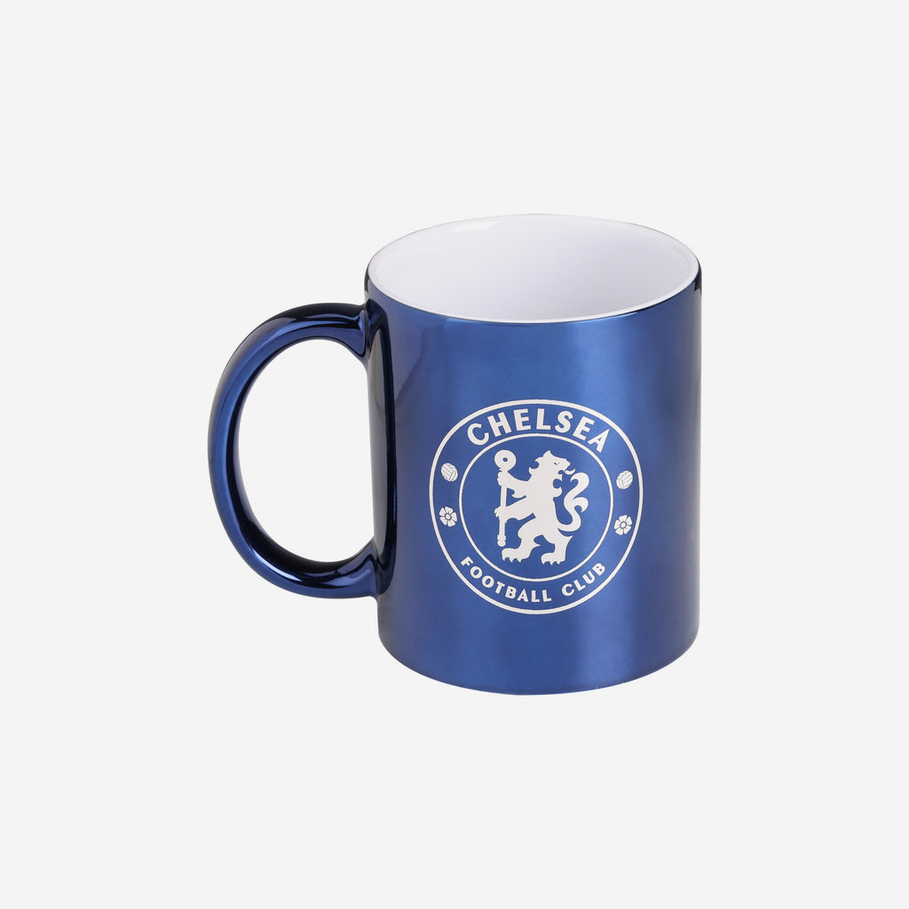 Chelsea FC Metallic Blue Mug FOCO | UK