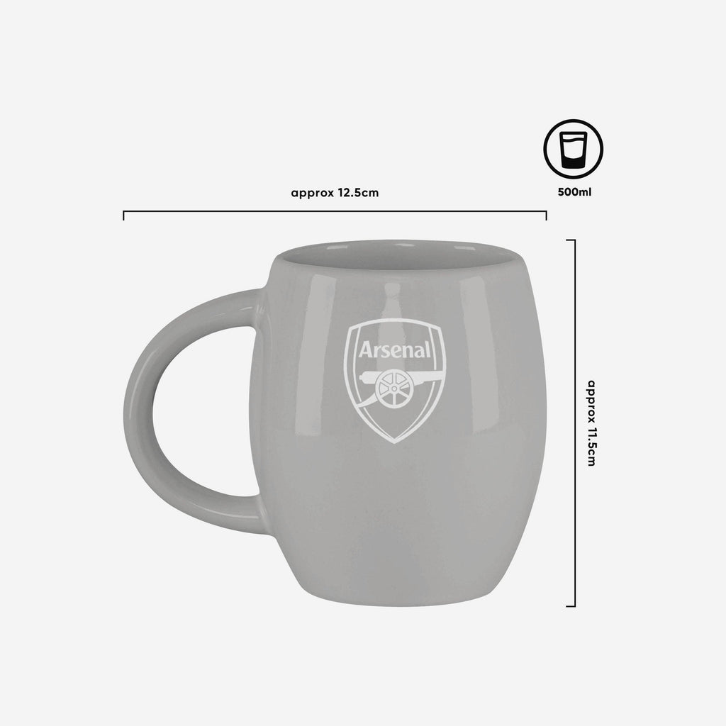Arsenal FC Grey Tea Tub Mug FOCO | UK