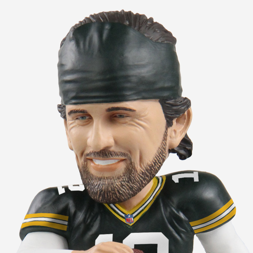 Aaron Rodgers Green Bay Packers 2022 International Game Bobblehead FOCO ...