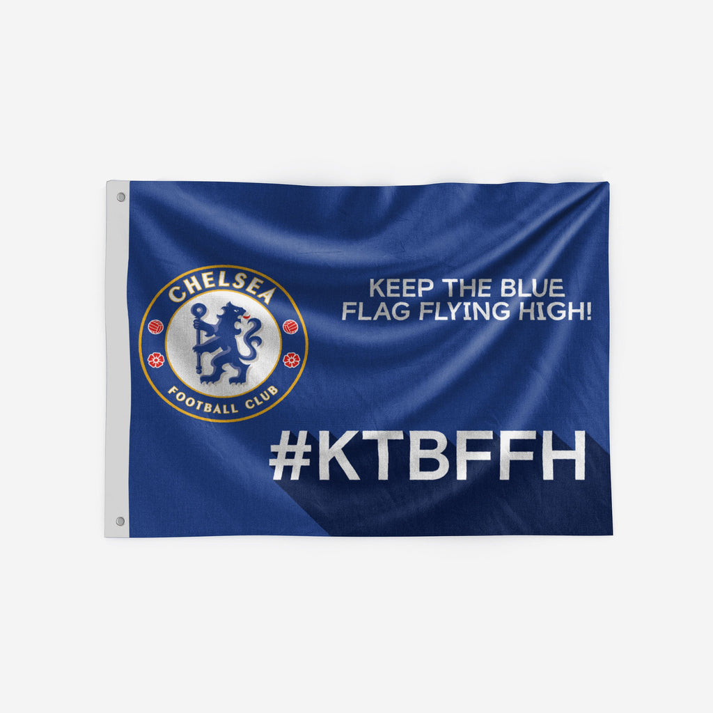 Chelsea FC Motivational Slogan Flag FOCO | UK