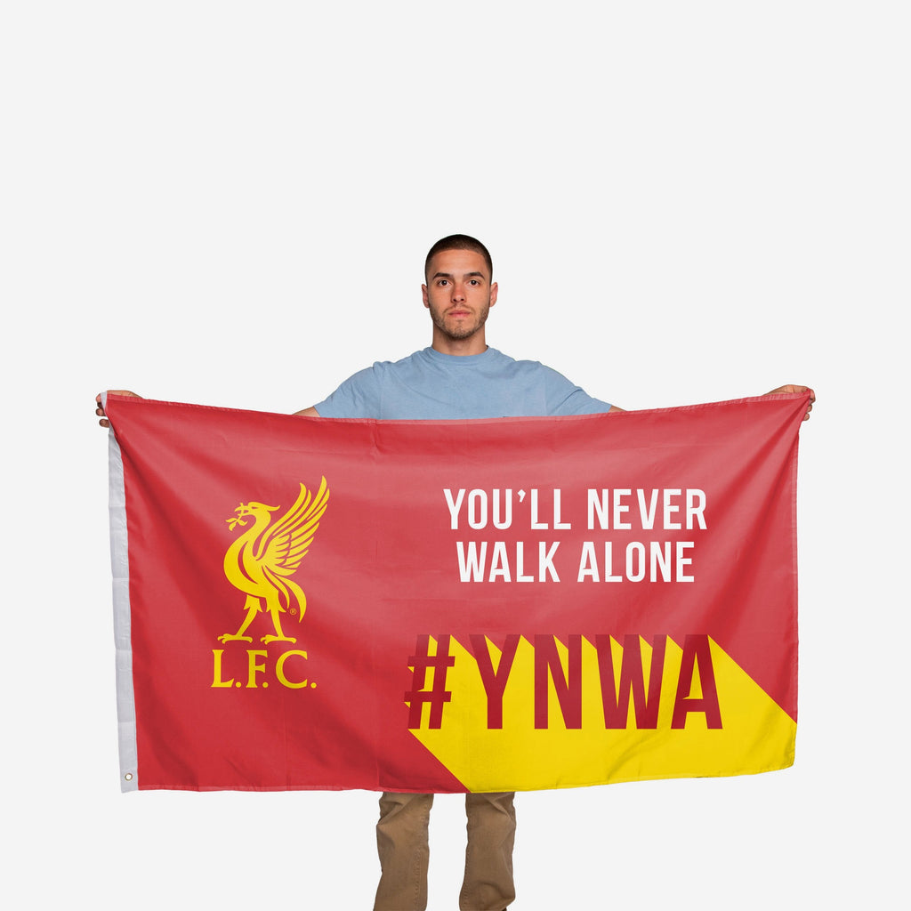 Liverpool FC Motivational Slogan Flag FOCO | UK