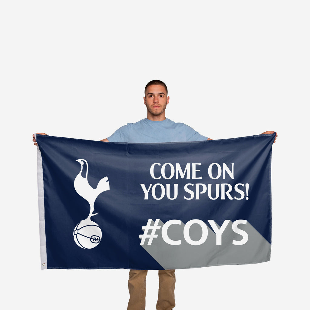 Tottenham Hotspur Motivational Slogan Flag FOCO | UK