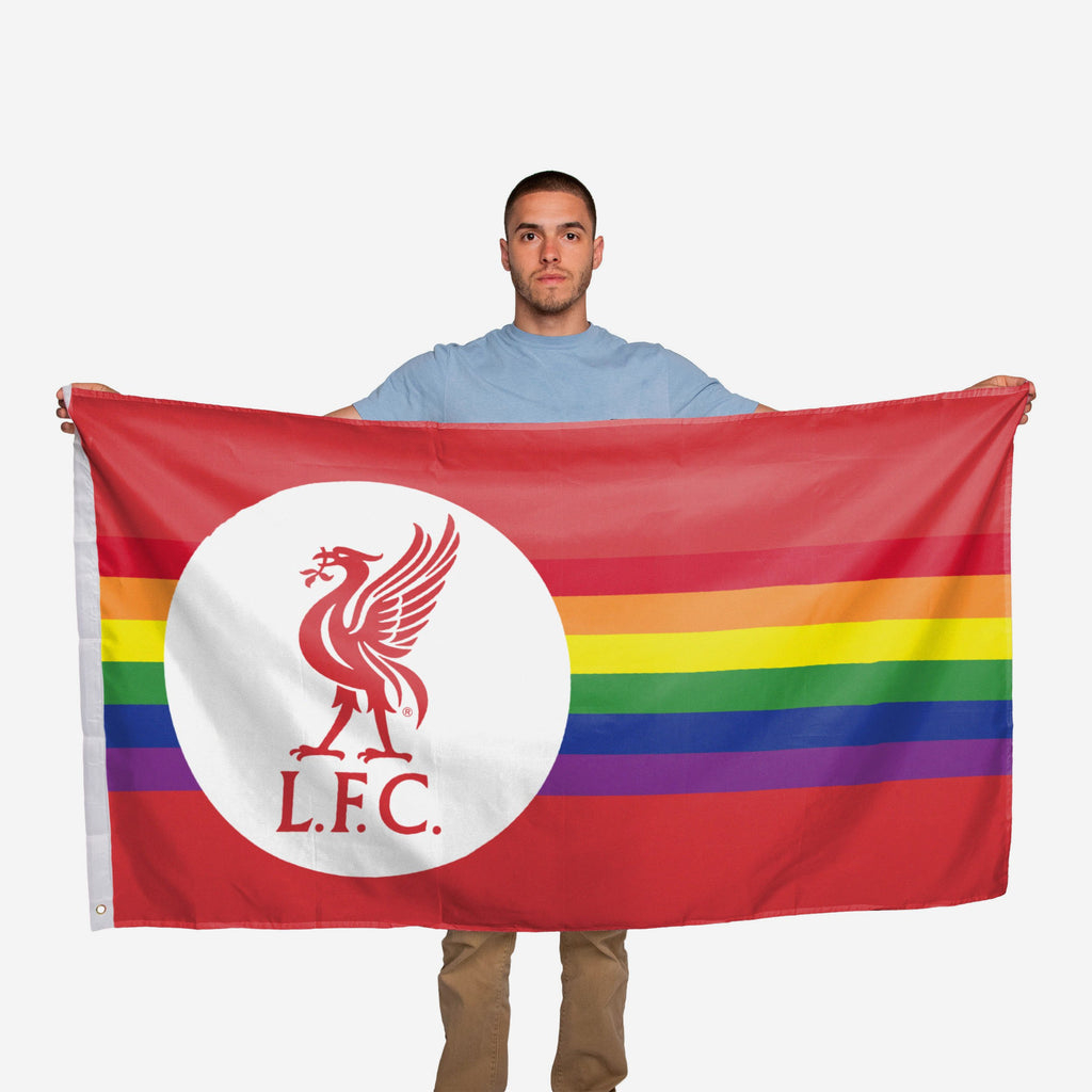 Liverpool FC Rainbow 5x3 Flag FOCO | UK