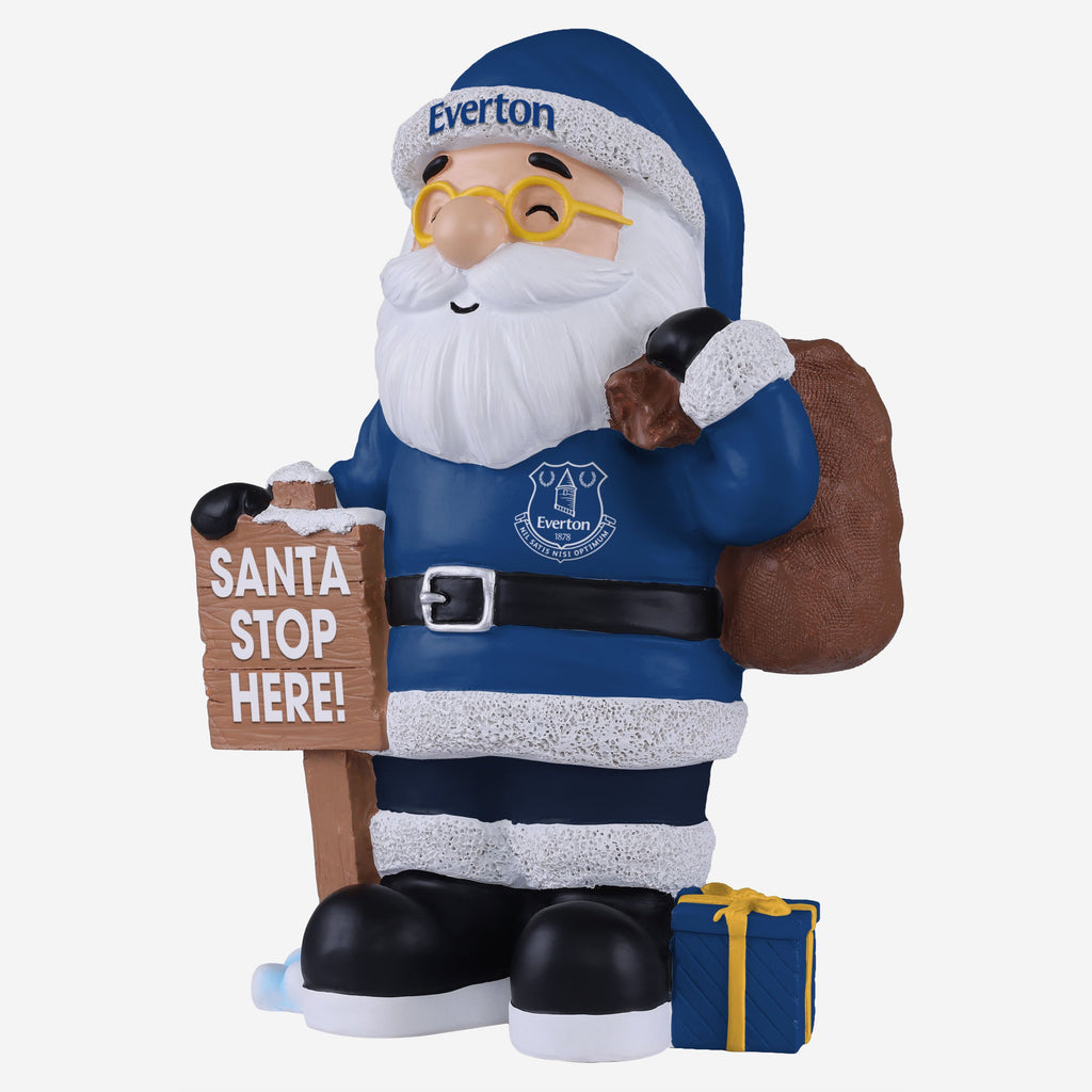 Everton FC Santa Stop Here Gnome FOCO | UK