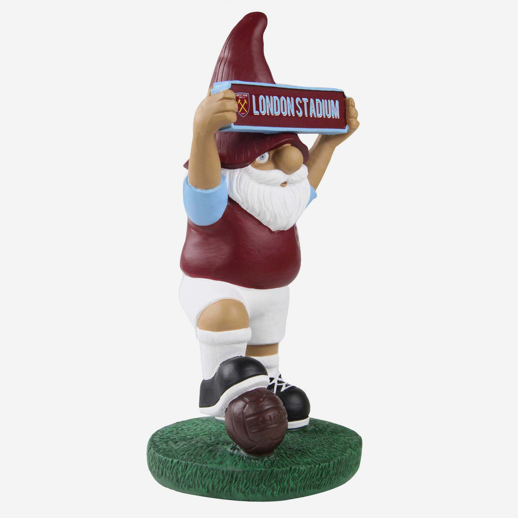 West Ham United FC Vintage Street Sign Gnome FOCO | UK