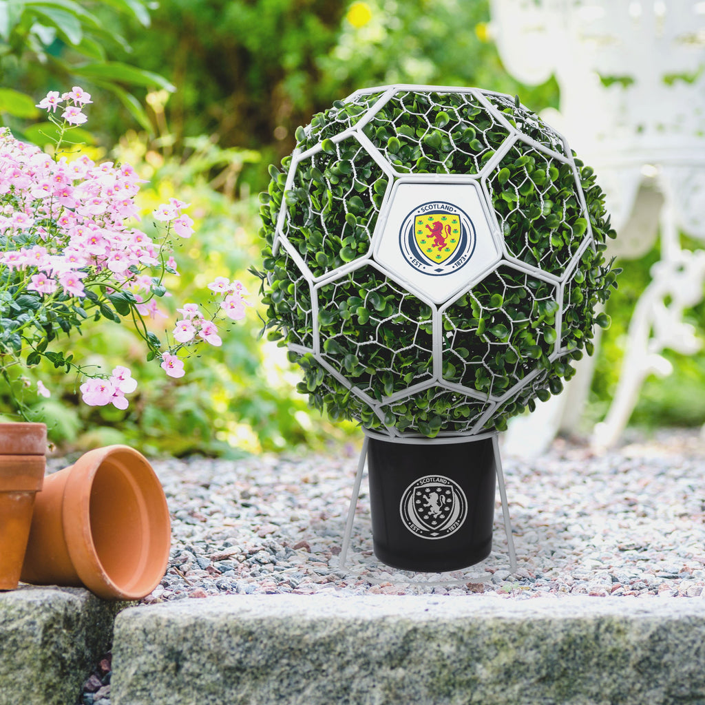 Scotland Ball Topiary Frame With Leaves FOCO | UK