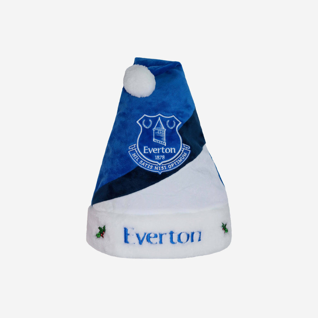 Everton FC Colourblock Santa Hat FOCO | UK