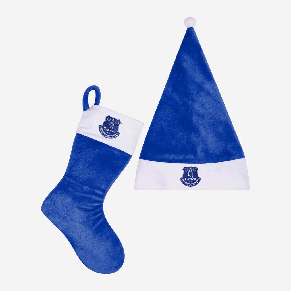 Everton FC Santa Hat & Stocking Set FOCO | UK