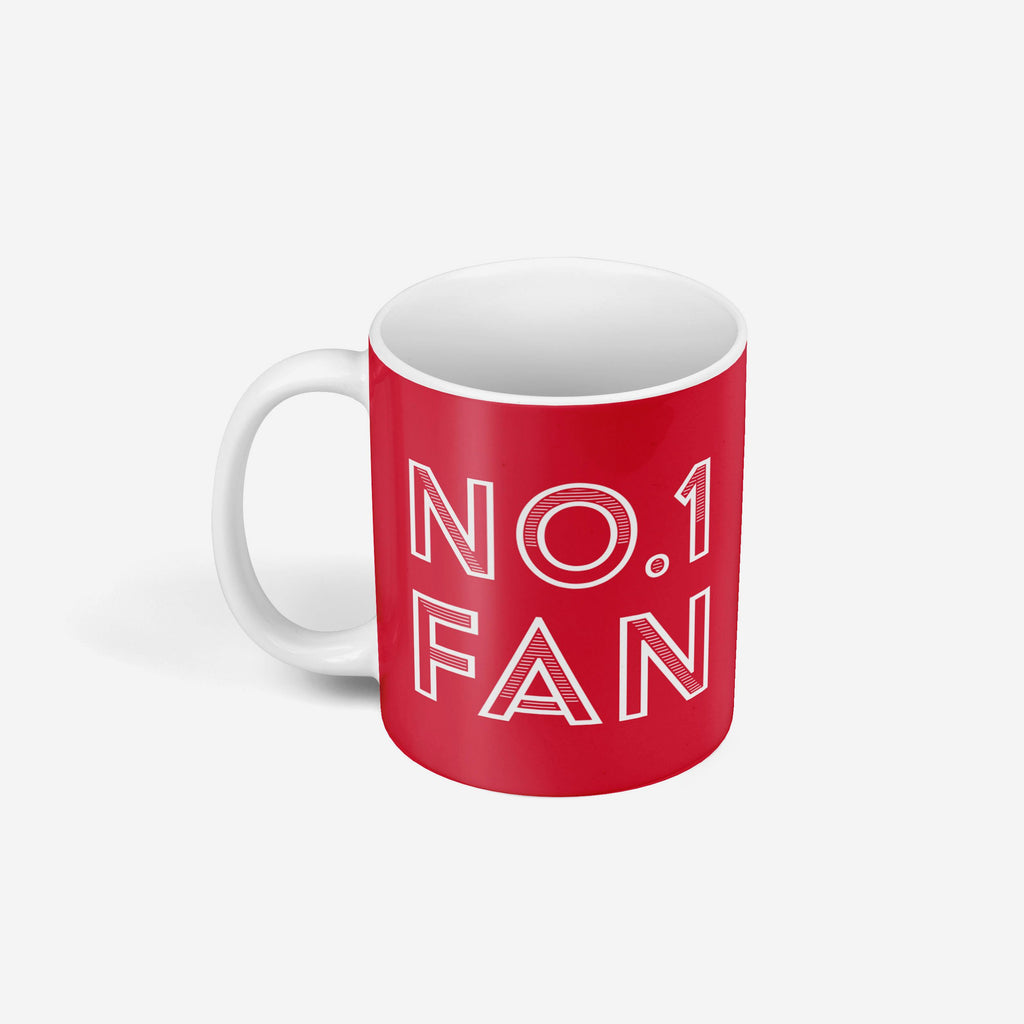 Manchester United FC Number 1 Fan Mug FOCO | UK
