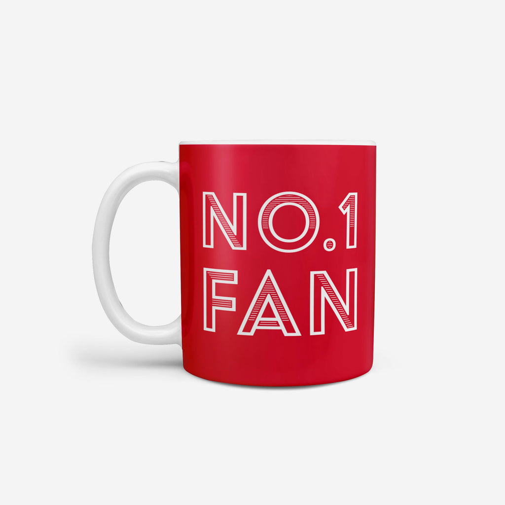 Manchester United FC Number 1 Fan Mug FOCO | UK