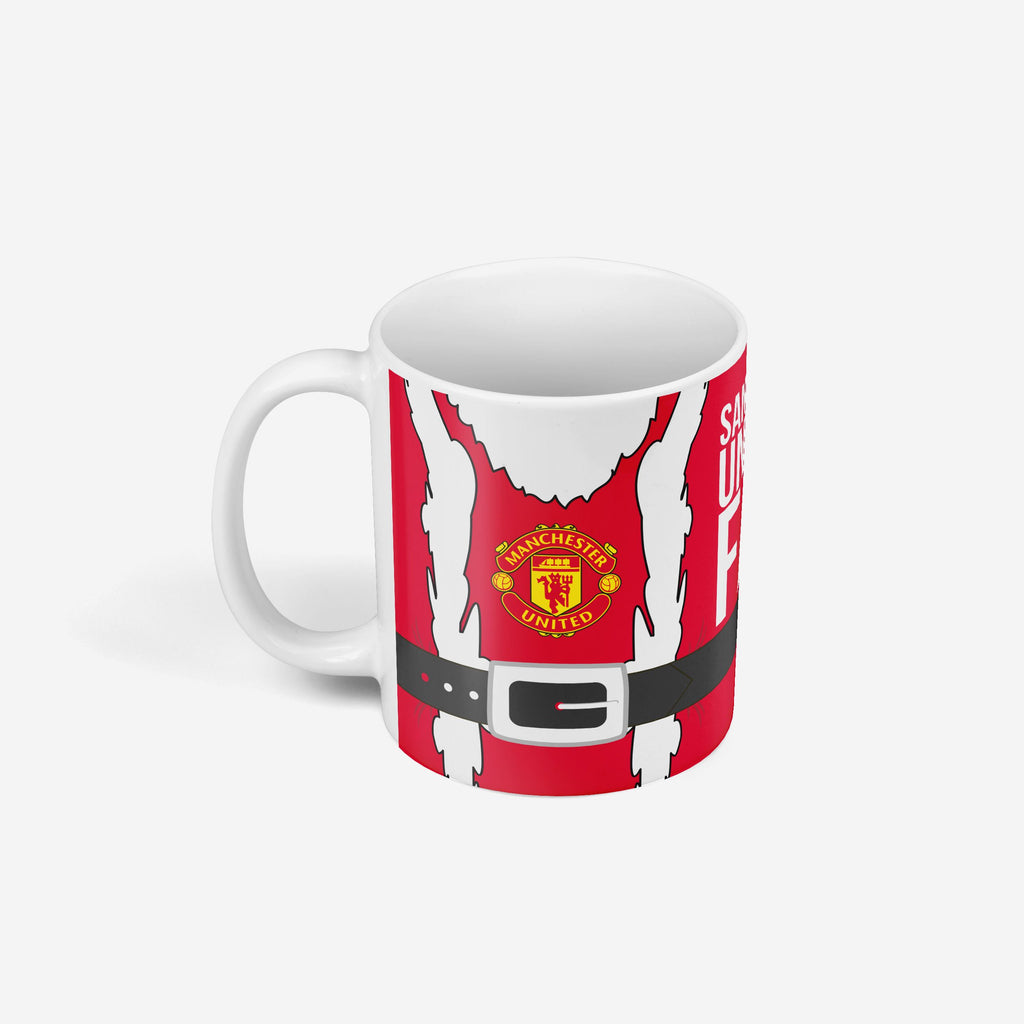 Manchester United FC Santa Is A Fan Mug FOCO | UK