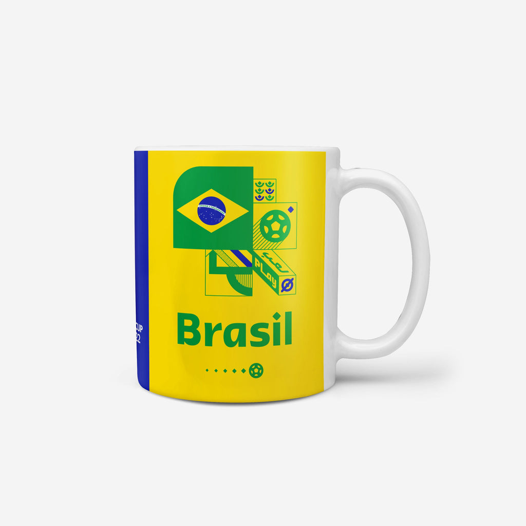 Brazil FIFA World Cup Qatar 2022 Mug FOCO | UK