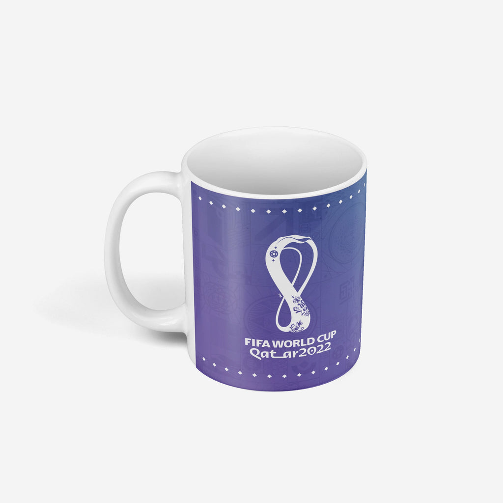 FIFA World Cup Qatar 2022 Purple Mug FOCO | UK
