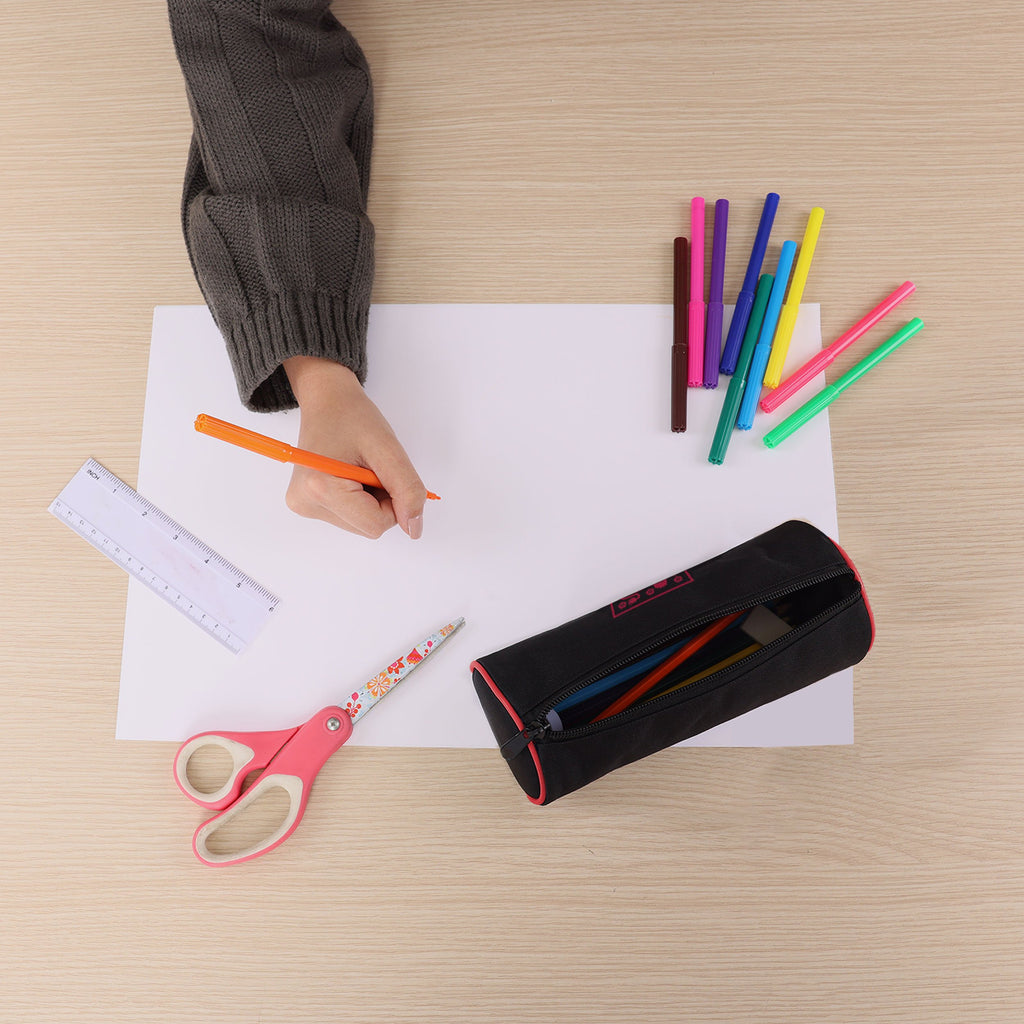 England Black Recycled Pencil Case FOCO | UK