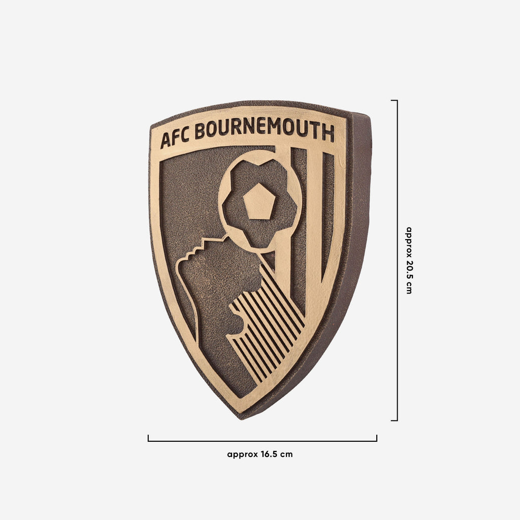 AFC Bournemouth Bronze Effect Wall Sign FOCO | UK
