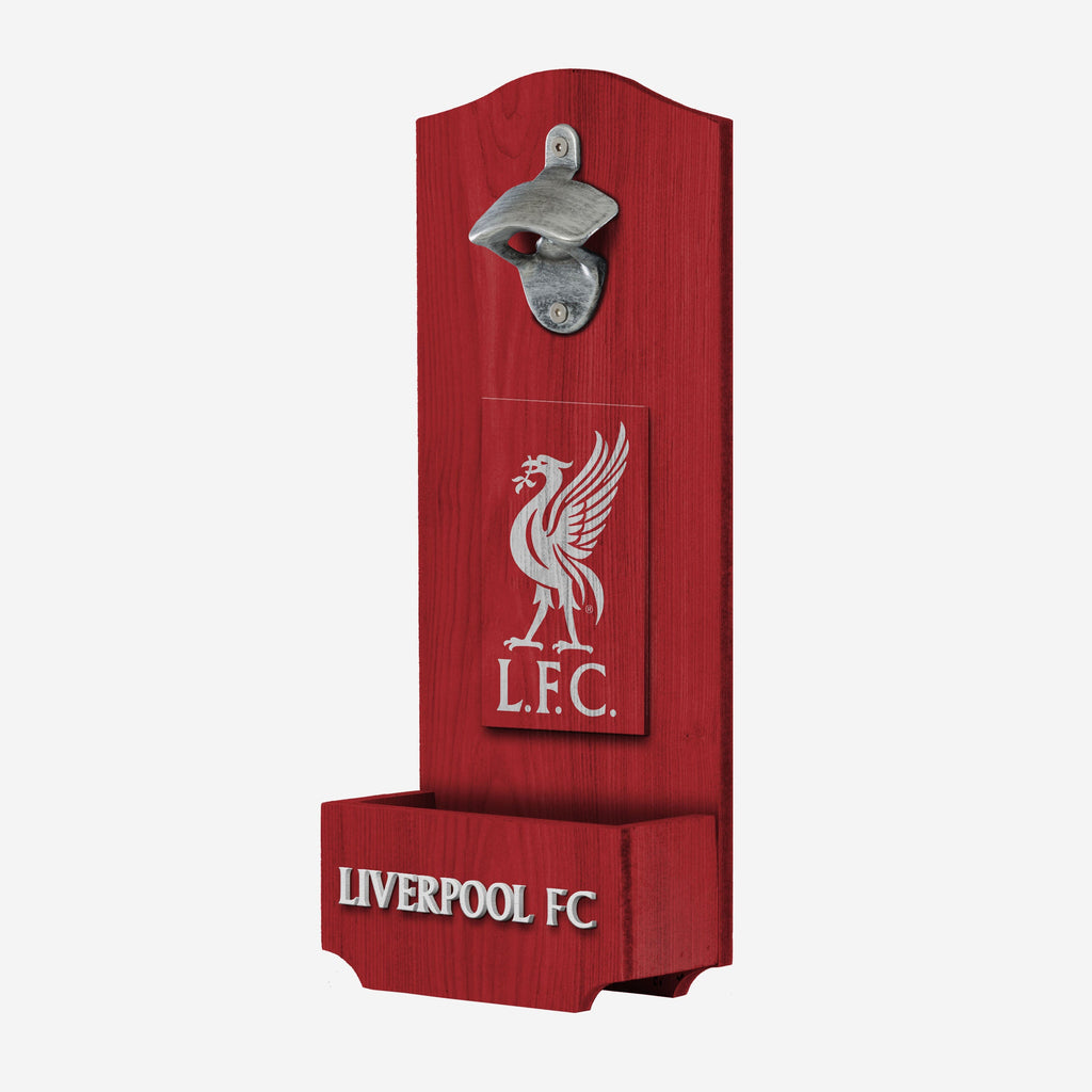 Liverpool FC Wooden Bottlecap Opener Sign FOCO | UK