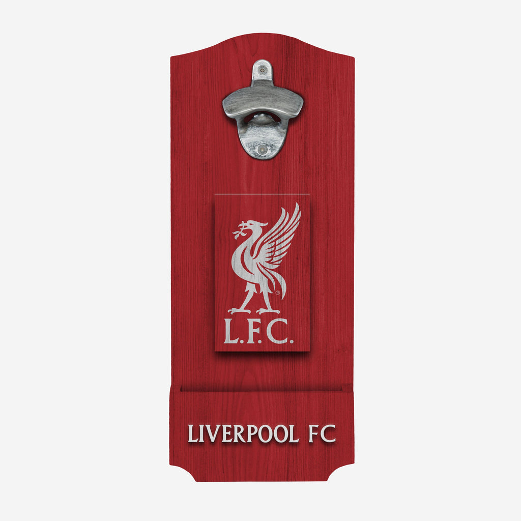 Liverpool FC Wooden Bottlecap Opener Sign FOCO | UK