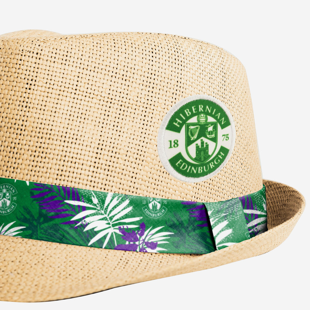 Hibernian FC Trilby Straw Hat FOCO | UK