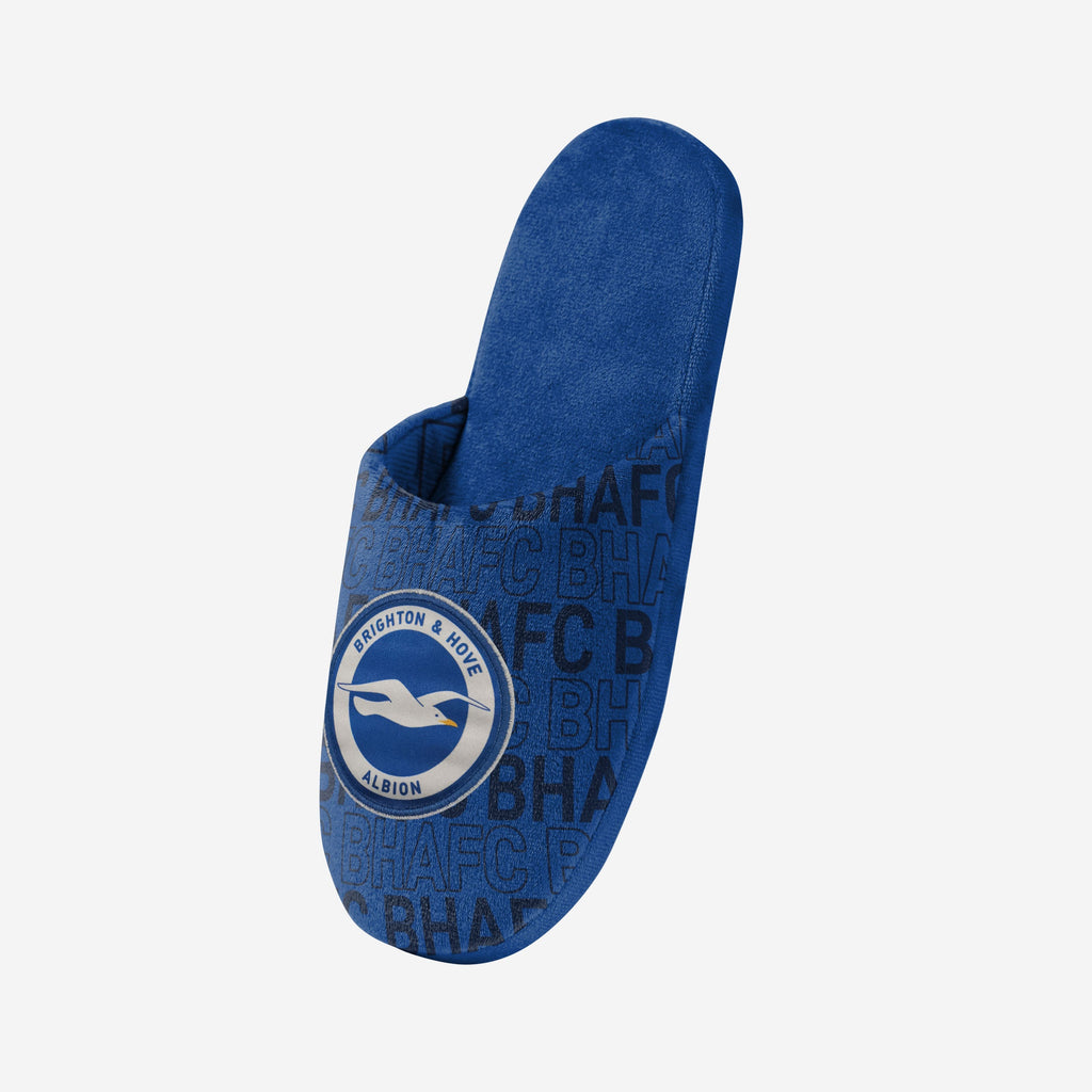 Brighton & Hove Albion FC All Over Print Slipper FOCO | UK
