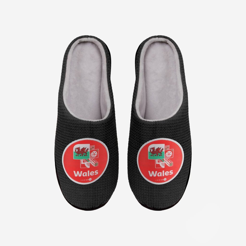Wales FIFA World Cup Qatar 2022 Memory Foam Slipper FOCO | UK