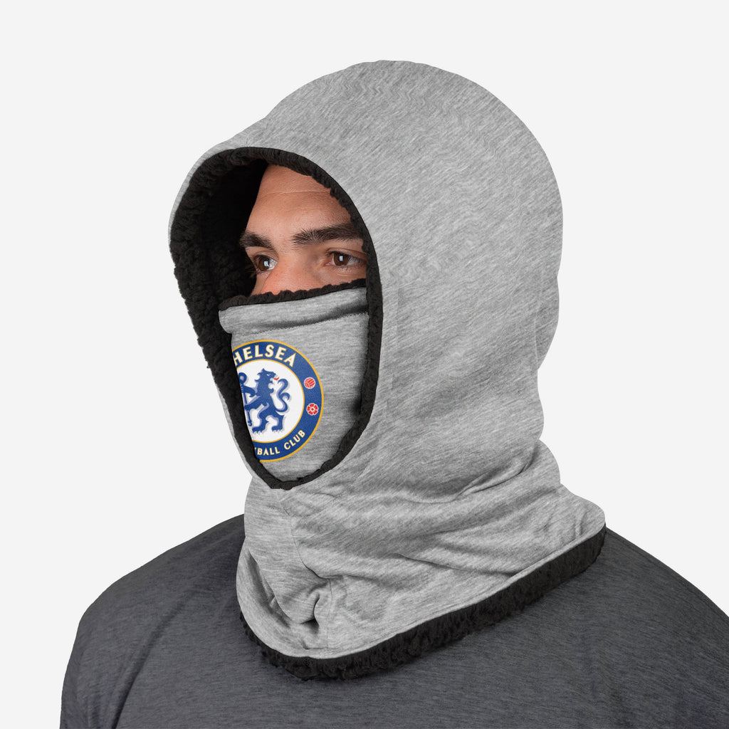 Chelsea FC Grey Hooded Snood FOCO | UK