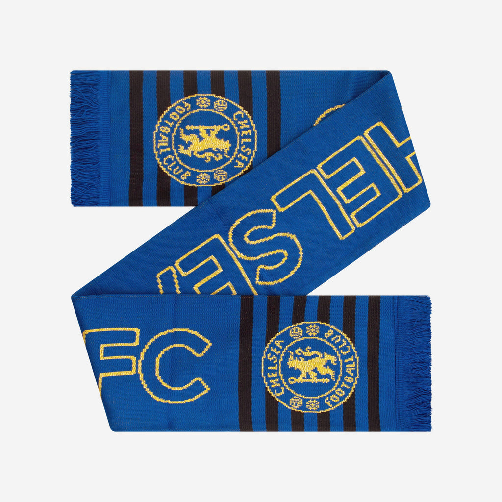 Chelsea FC Metallic Thread Scarf FOCO | UK