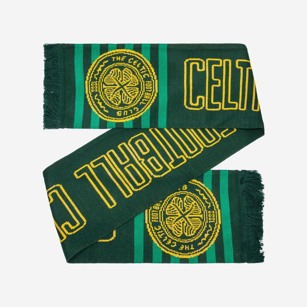 Celtic FC Metallic Thread Scarf FOCO | UK
