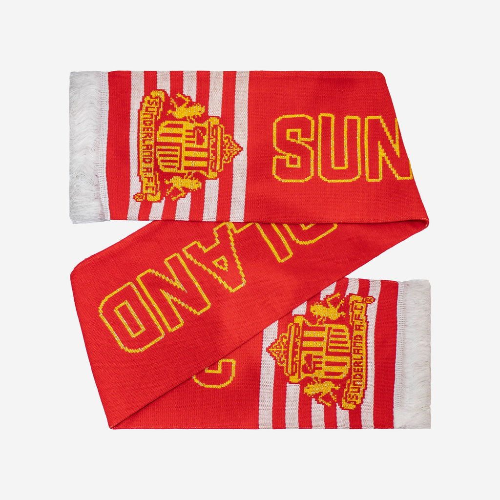Sunderland AFC Metallic Thread Scarf FOCO | UK