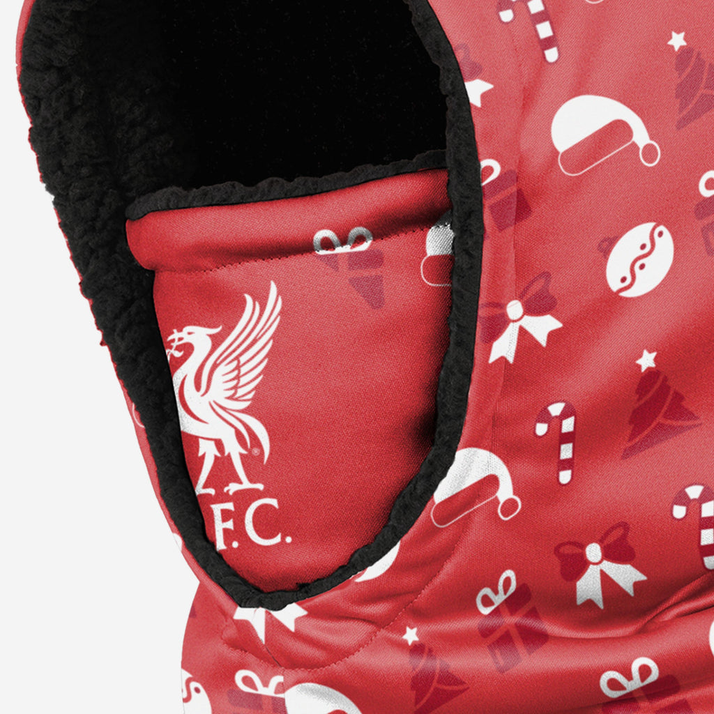 Liverpool FC Christmas Hooded Snood FOCO | UK