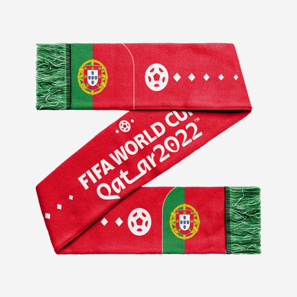 Portugal FIFA World Cup Qatar 2022 Scarf FOCO | UK