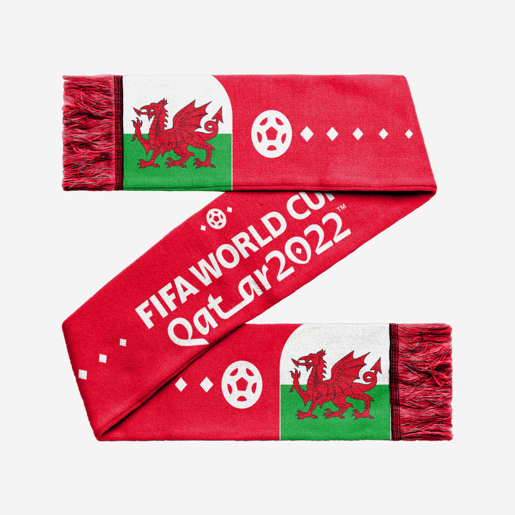 Wales FIFA World Cup Qatar 2022 Scarf FOCO | UK