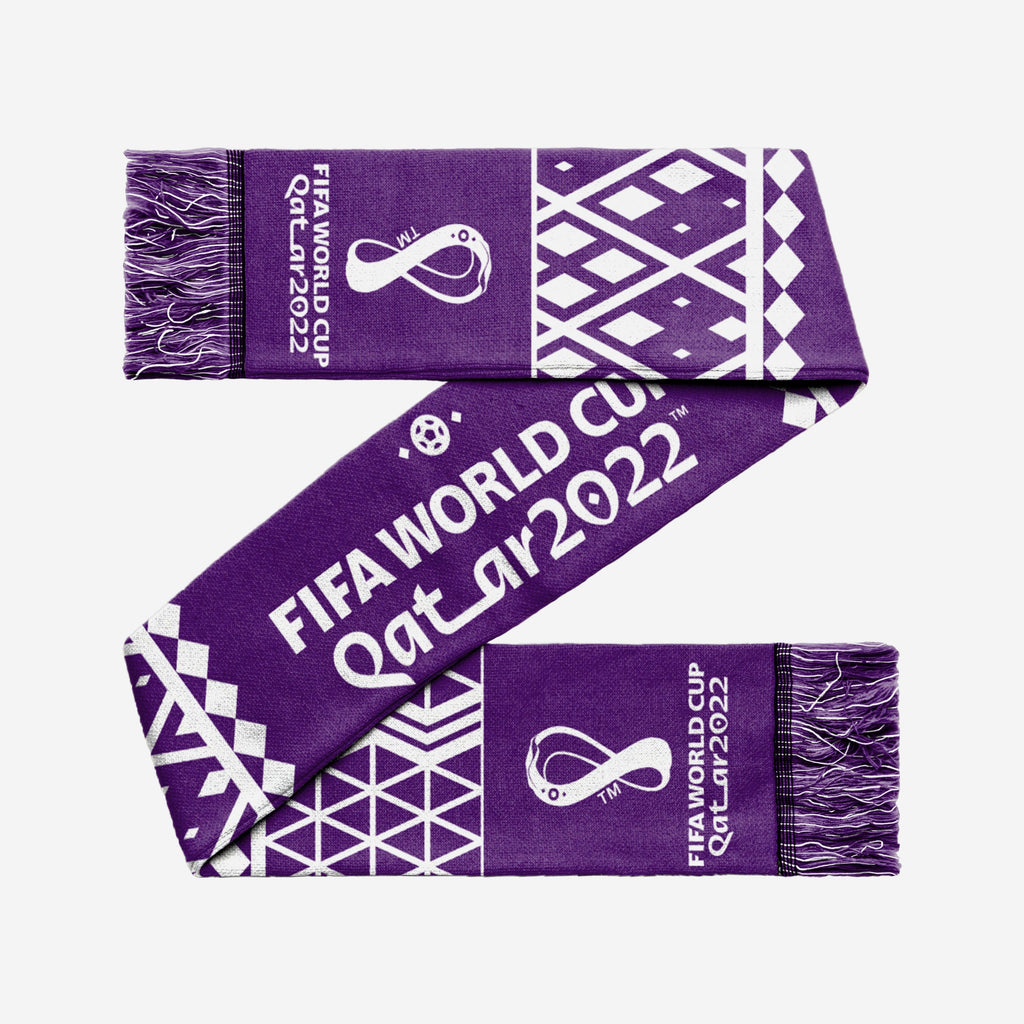 FIFA World Cup Qatar 2022 Purple Scarf FOCO | UK