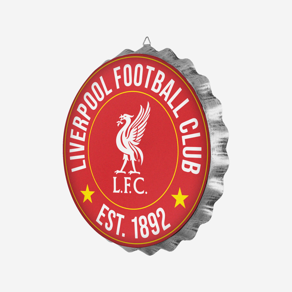Liverpool FC Wall Mounted Bottlecap Sign FOCO | UK